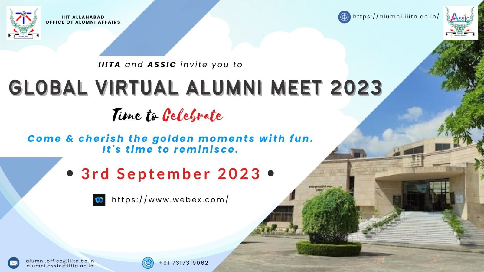 Global Virtual Alumni Meet (3rd Sep.2023) – IIIT Allahabad Alumni